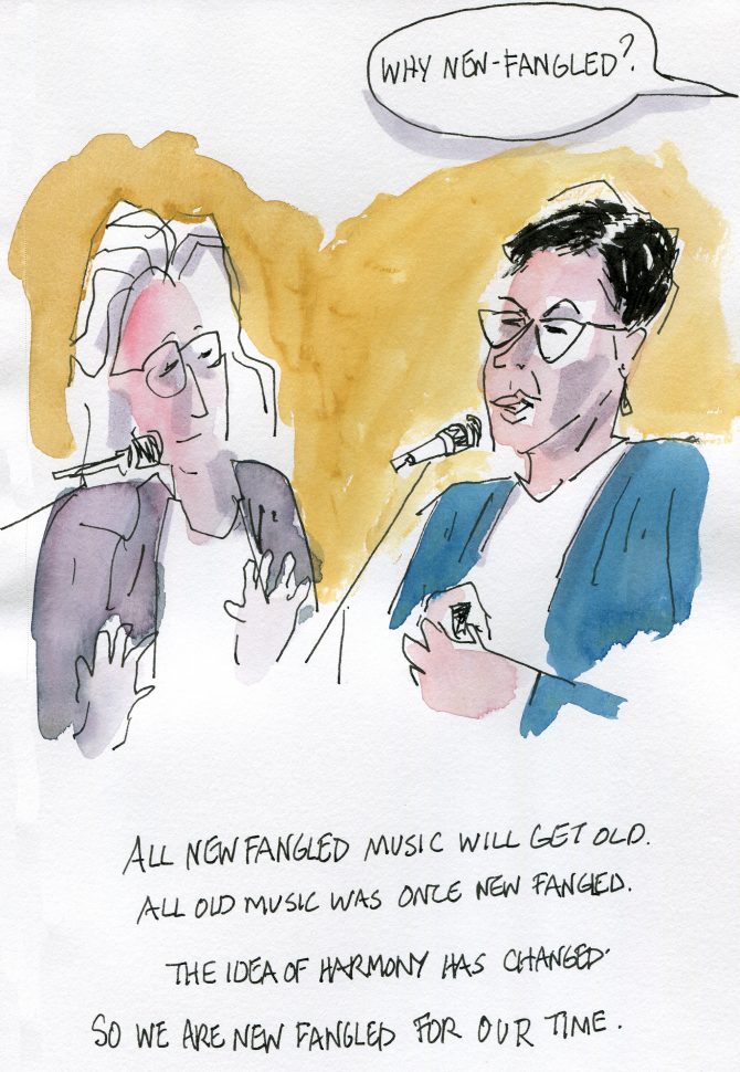 Susan “the Sketcher” MacLeod Sketches Newfangled Music | Halifax Public ...