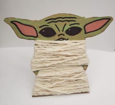 Grogu “Baby Yoda” Cardboard Craft Tutorial | Halifax Public Libraries